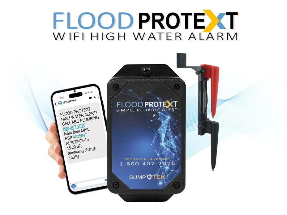 Flood Protext Alarm | Sumptek | Smart Sump Pumps Lockport, IL